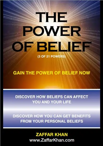 The Power of Belief – Zaffar Khan