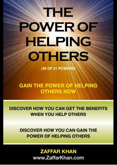 The Power of Helping Others – Zaffar Khan